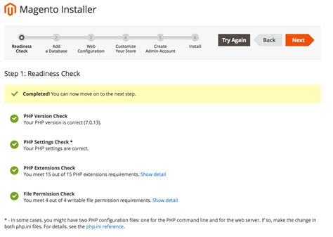 install magento on mac locally using the mamp server second section