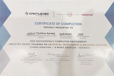 Tharun Kumar Neela On Linkedin Exactly One Year Back I Had Successfully Completed Proternship