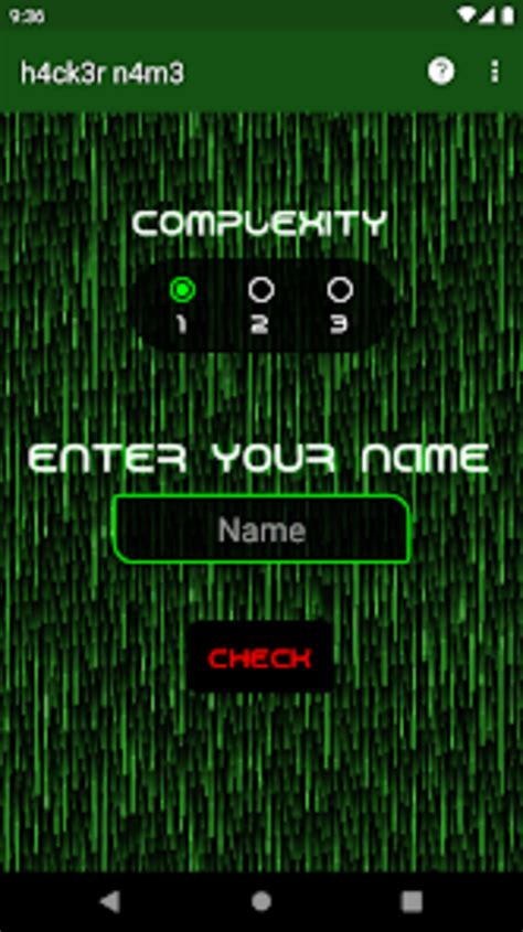 Hacker Name For Android Download