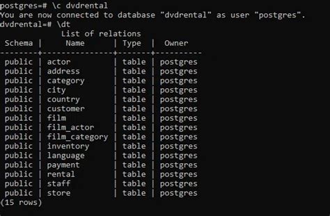 PostgreSQL Show Tables GeeksforGeeks