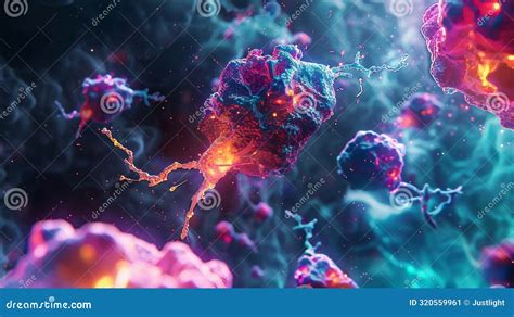 A Fluorescence Microscopy Image Showing How Histone Proteins Contribute To The Tightly Coiled