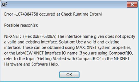 Solved Ni Xnet Invalid Can Interface Ni Community National
