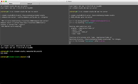 How To Create Custom Iterm2 Window Arrangements Andy Rays Blog