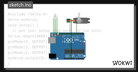 Rgbservofunción Serial Wokwi Esp32 Stm32 Arduino Simulator