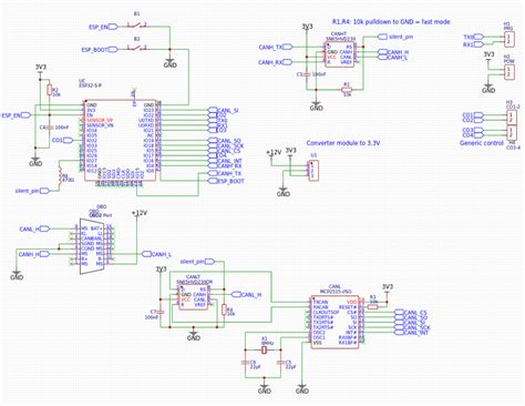 Esp32 Mcp2515 Snhvd230 Rx Works Tx Not Networking Protocols And