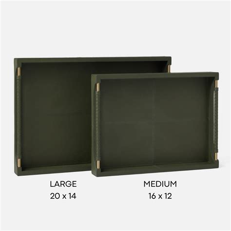 Lenora Tray Forest Medium 16x12x2 Cadieux Interiors Ottawa Furniture Store