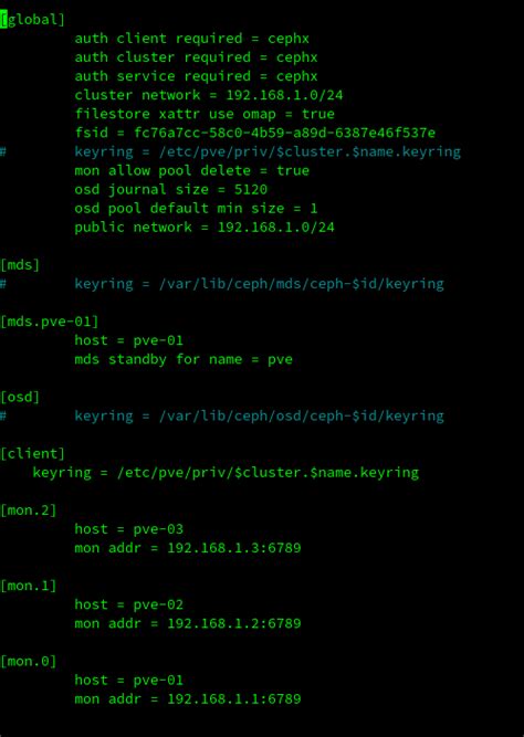 Proxmox Cluster Ceph Migration Version 5 Vers 6 Memo
