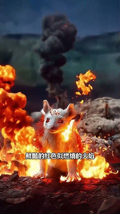 黑神話《山海經》大揭秘：火中神獸 神話 山海經 黑神話 Wukong Yaoguai 妖怪 Aiart Aiartist