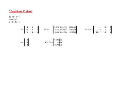 Excel HW7 View Solution Equations 1 Sheet 5a 6b C 8 11a B 5 A 2b 6c Studocu
