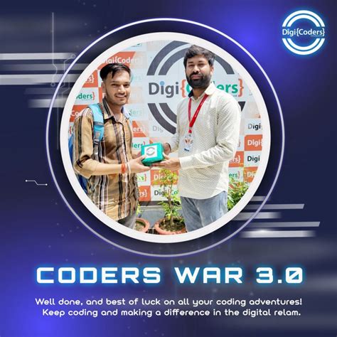 Digicoders Technologies On Linkedin Coders War 30