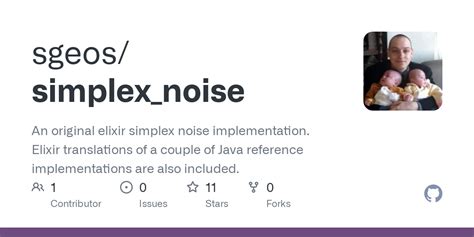 Github Sgeossimplexnoise An Original Elixir Simplex Noise Implementation Elixir