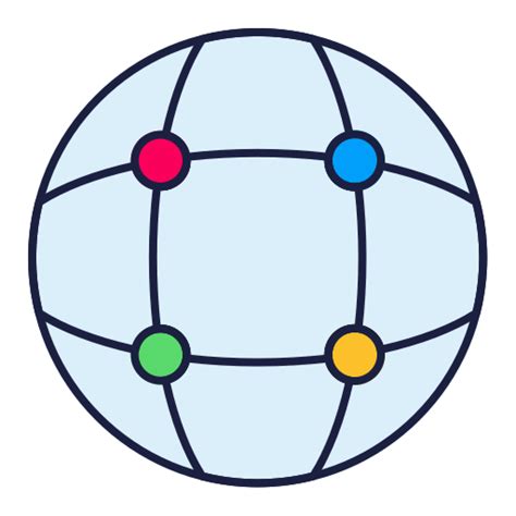 Web Generic Outline Color Icon