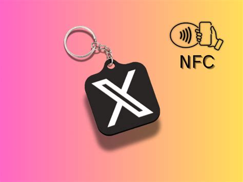 X Twitter Nfc Keychain By Risikumar K Makerworld