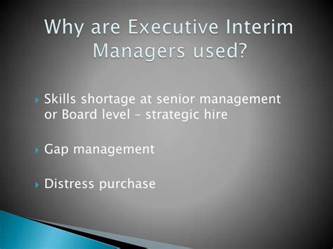 Ppt Executive Interim Management Powerpoint Presentation Free