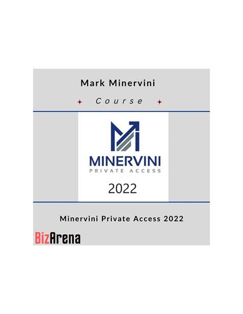 Mark Minervini Minervini Private Access 2022 Bizarena