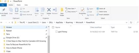 How To Recover An Unsaved Deleted PowerPoint File Ways