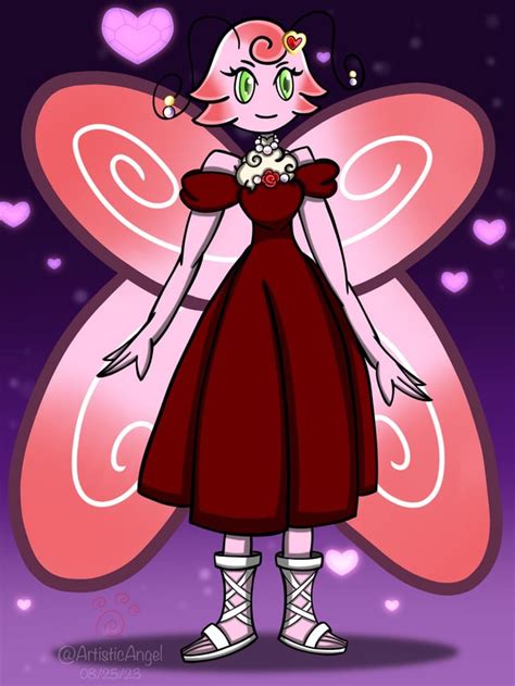 Ruby The Butterfly Oc Redesign R Bugfables
