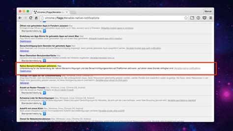 Chrome Native Benachrichtigungen Unter Os X Aktivieren