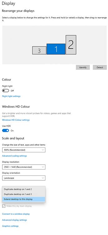 Problem With Extending To 2nd Screen Windows 10 Forums