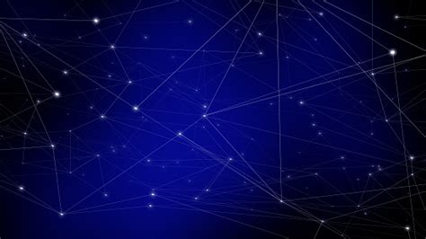 추상적 인 연결과 과학 배경의 파란색 동적 패턴으로 연결된 선과 점의 연결 기술과 기하학의 메쉬 만들기 0명에 대한 스톡 사진 및 기타 이미지 Istock