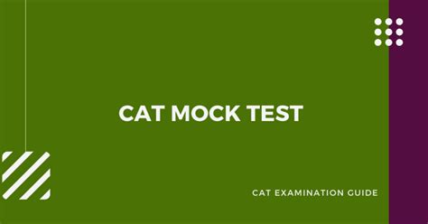 Cat Mock Test 2020 Check Mock Test For Cat 2020