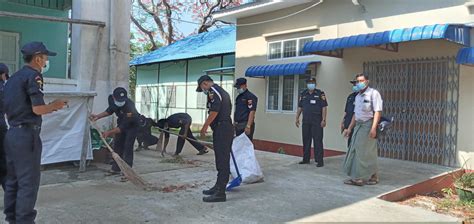 ကော့ကရိတ်မြို့၌ ၇၆ နှစ် မြောက်မီးသတ်တပ်ဖွဲ့ နေ့ကို ဂုဏ်ပြုကြိုဆို သောအားဖြင့် စု ပေါင်းသန့်ရှင