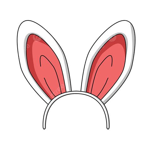 Easter Bunny Ears Headband Stroke Easter Rabbit Ears Hair Hoop Png