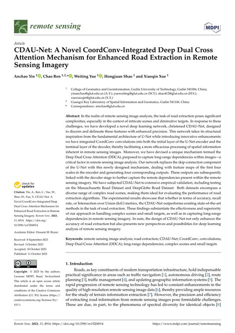 Pdf Cdau Net A Novel Coordconv Integrated Deep Dual Cross Attention