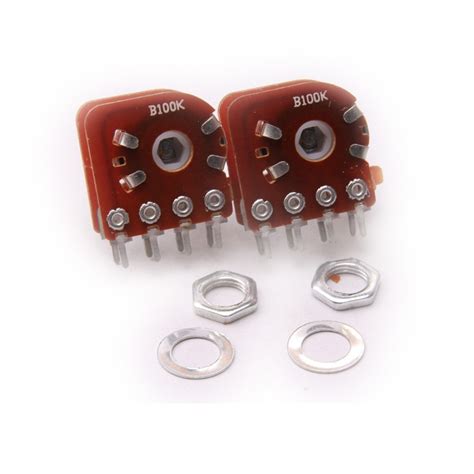 3pcs Glyduino Wh148 B100k Double Link 8 Pins Linear Potentiometer Pot