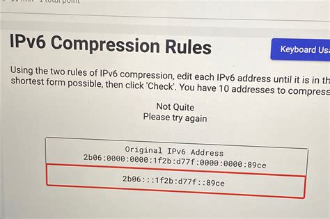 Solved Ipv6 ﻿compression Rulesusing The Two Rules Of Ipv6
