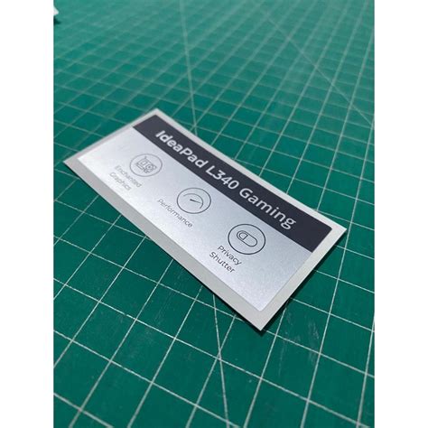 Jual Stiker Spesifikasi Laptop Lenovo Ideapad L Gaming Shopee Indonesia