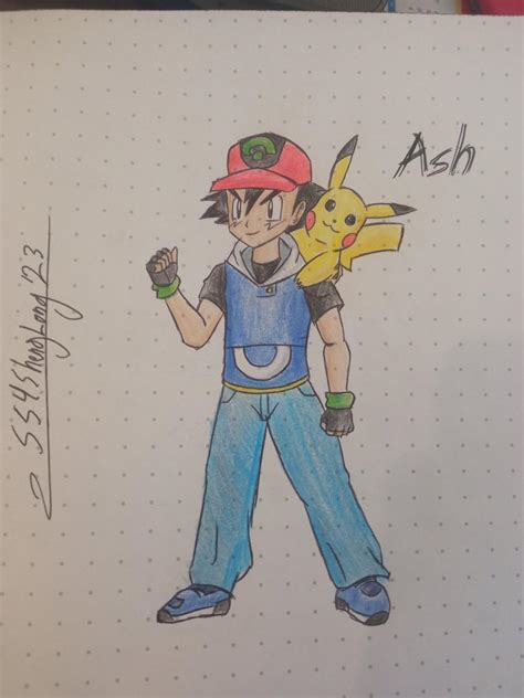 Ash Ketchum Pokemon Advanced By Megalinkdamon03 On Deviantart