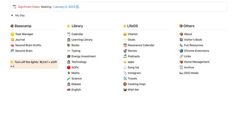 Free All In One Notion Template Database Rnotion