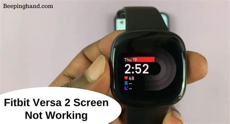 Fitbit Versa Screen Not Working How To Fix