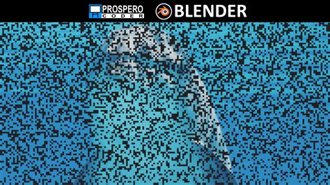 Image Pixelation Effect In Blender Prospero Coder