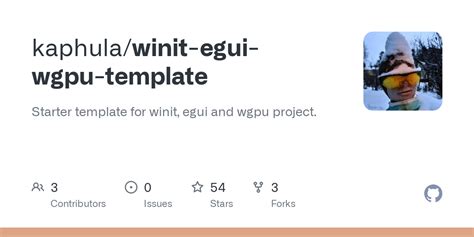 Winit Egui Wgpu Template Cargo Toml At Master Kaphula Winit Egui Wgpu Template GitHub