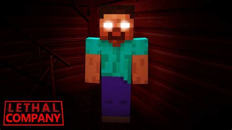 Herobrine In Lethal Company Is Terrifying Youtube