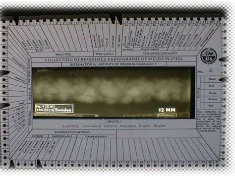 Types Of Radio Graphic Rt Weld Examination Defects Ppt Medical