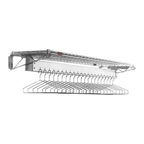 Eagle Group Wall Mounted Gowning Rack Crm 24wx48l C2448 Wgr Zoro