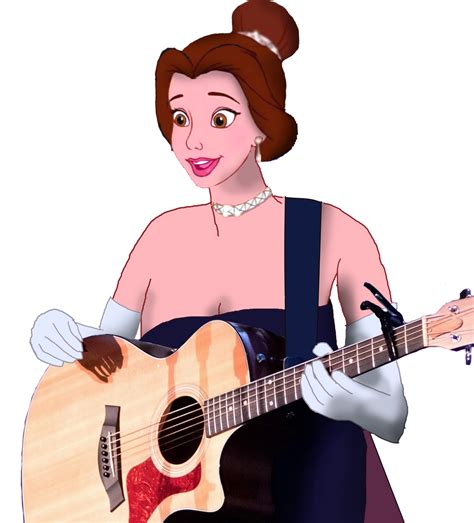 Disneys Music Princess Belle Vector 04 By Jeapiproductions On Deviantart