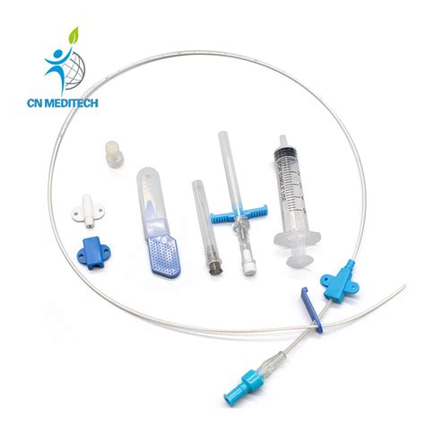 Disposable Pu Picc Catheter Picc Line Kit Cn Meditech