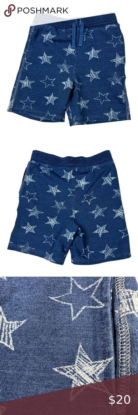 Splendid Star Pattern Shorts Size 12 18 Months Patterned Shorts Clothes Design Star Patterns