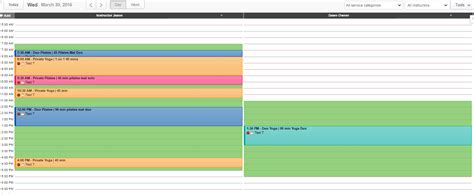 Customizing Colors On The Appointments Schedule