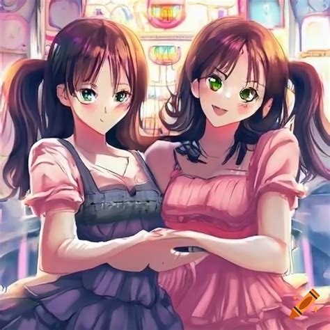 2 Anime Girls Friends