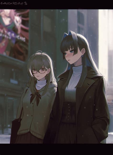 Nanashi Mumei And Ouro Kronii Hololive And 1 More Drawn By Tomatoketchup96 Danbooru