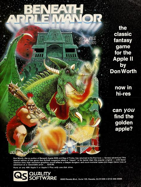 Beneath Apple Manor Special Edition Images Launchbox Games Database