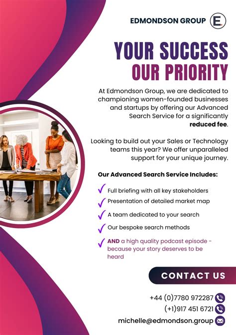 Edmondson Group Supports Women Founded Businesses Stuart Plummer