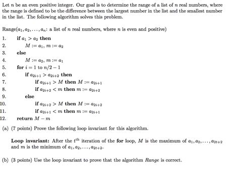 Let N Be An Even Positive Integer Our Goal Is To Chegg Com