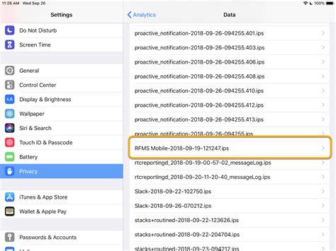 How To Obtain Ios Crash Logs For Rfms Mobile Apps