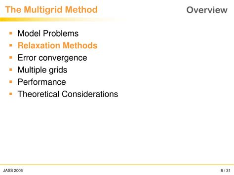 Ppt The Multigrid Method Powerpoint Presentation Free Download Id